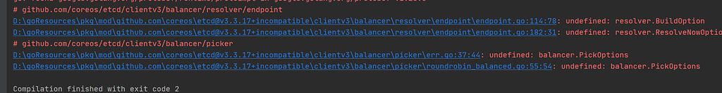请问go-micro v2启动时报错,怎么解决 - 问答 - Go 夜读